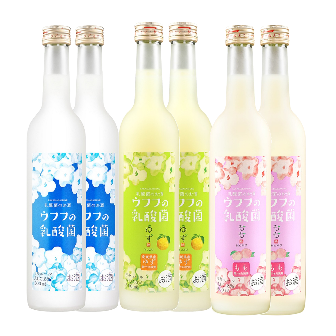 UFUFU 乳酸調酒組（6入，無禮盒） - 島羽 | WINGISLANDS