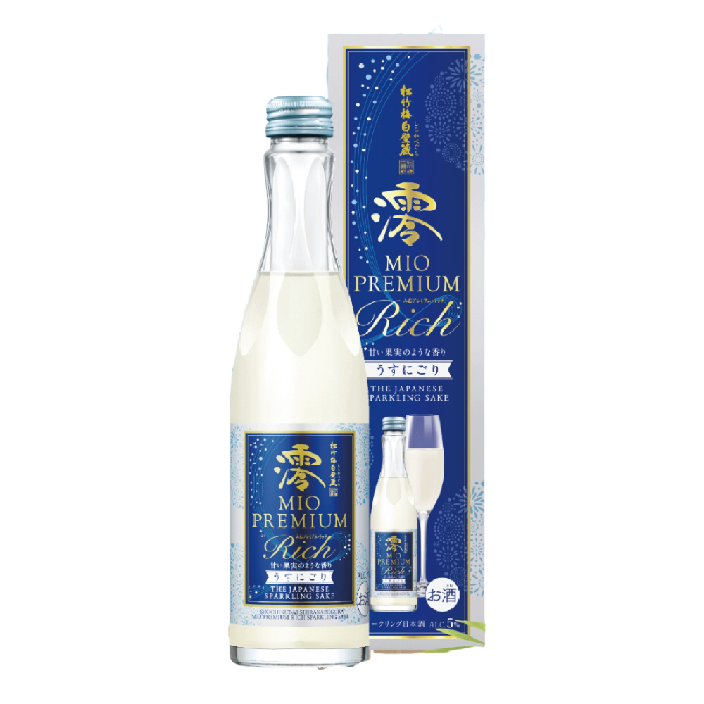 松竹梅【澪】PREMIUM RICH 氣泡清酒（夏季限定，含盒） 300ml - 島羽 | WINGISLANDS